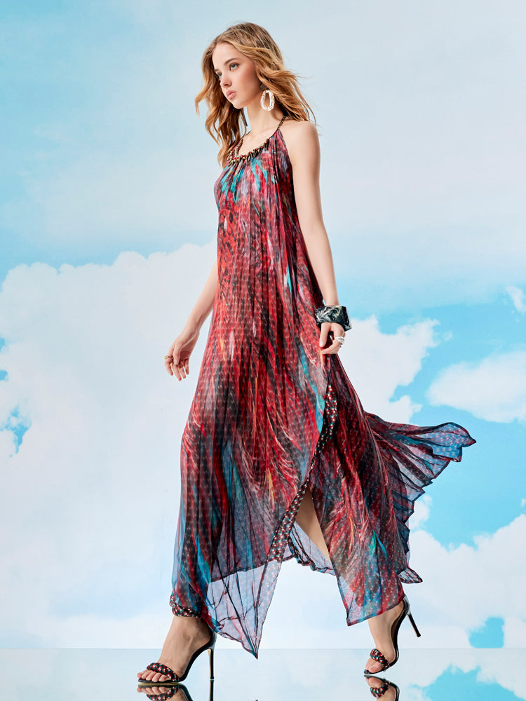Maxi Dress, Designed Dress | Red Phoenix | Dress | Zoelle
